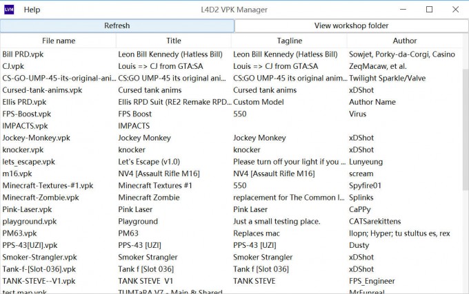 GitHub - Enaium/L4D2-VPK-Manager: Left 4 Dead 2 VPK Manager