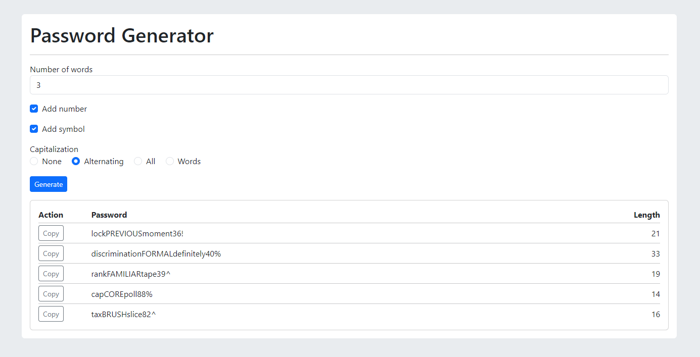 GitHub - resolve-dawid/simple-php-password-generator