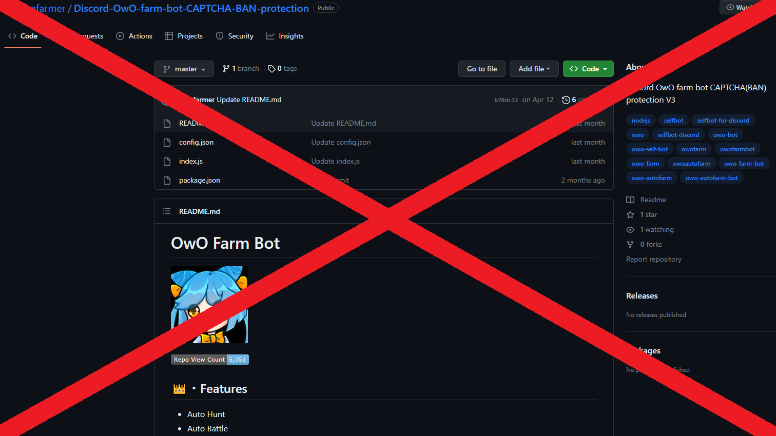 GitHub - Amarnathgoogle/Owo-miner: Discord owobot selfbot, included many extensions, no double ...