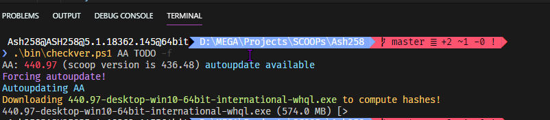 autoupdate conditionally broken with pwsh core 6 · Issue #3717 · ScoopInstaller/Scoop · GitHub