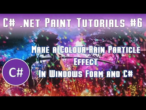 GitHub - mooict/Colour-Rain-Effect-Windows-Form-MOO-ICT