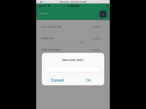 GitHub - tralves/weex-todo-list: A demo To-do app built with Weex and Vue2.0