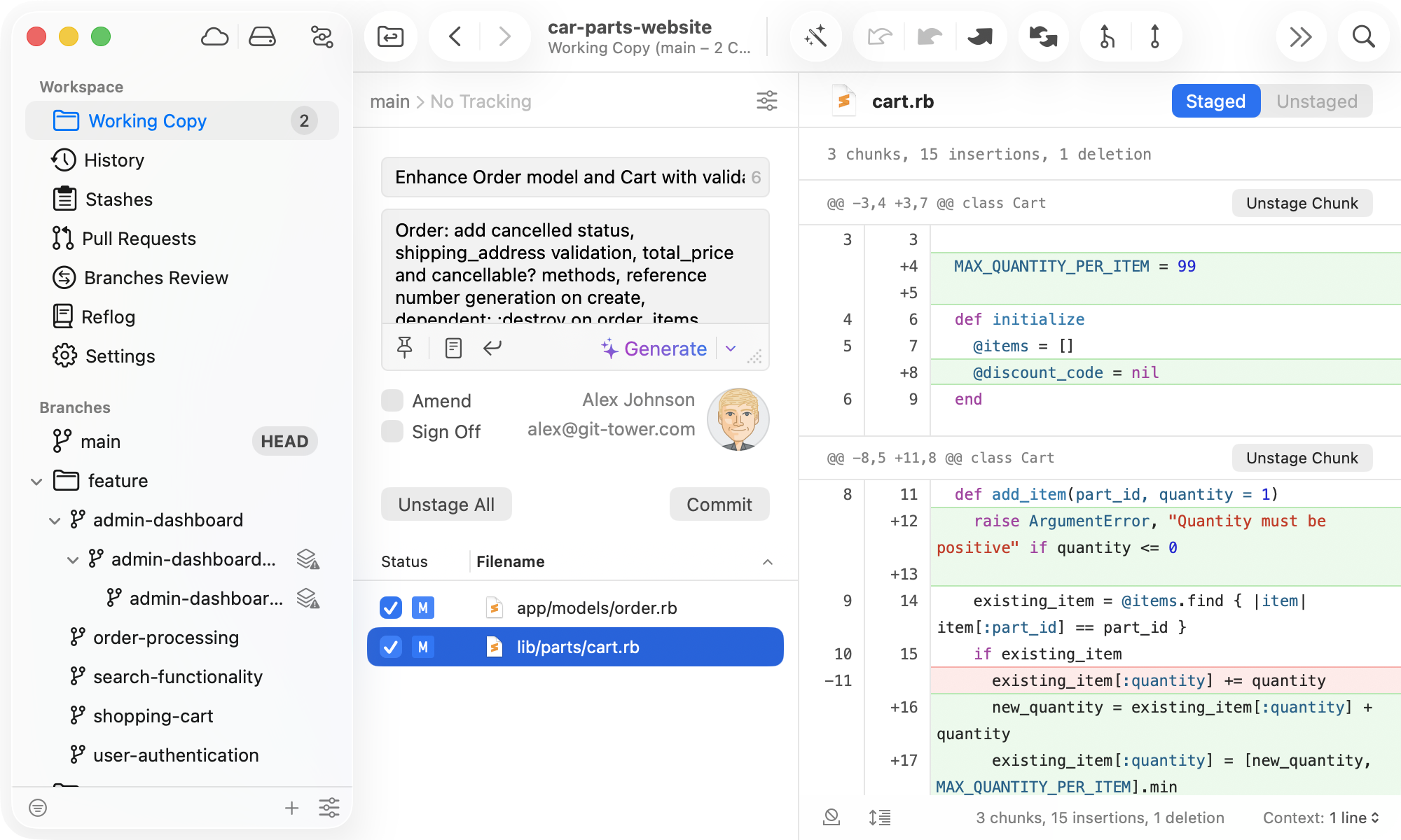 Tower Git Client Mac – The Expert Git Client · GitHub