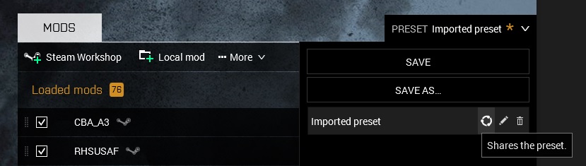 GitHub - Elenui/Arma3-Mod-Manager: Parse Preset File, install, restart Arma 3's server