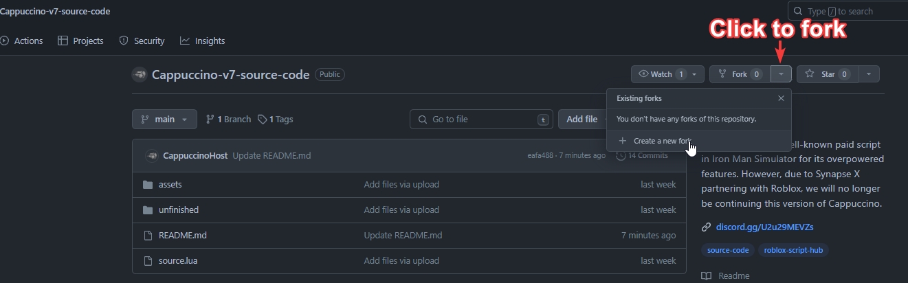 GitHub - CappuccinoHost/Cappuccino-v7-source-code: Cappuccino was a ...