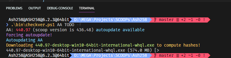 autoupdate conditionally broken with pwsh core 6 · Issue #3717 · ScoopInstaller/Scoop · GitHub