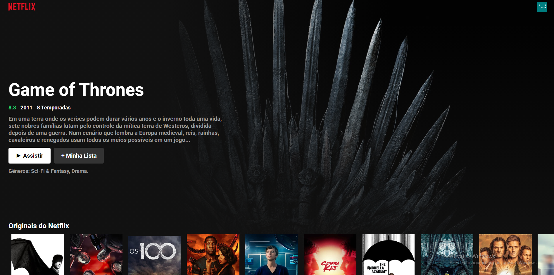 GitHub - MadsonSantosCe/netflix-clone-react: Clone da página do Netflix ministrado durante a ...