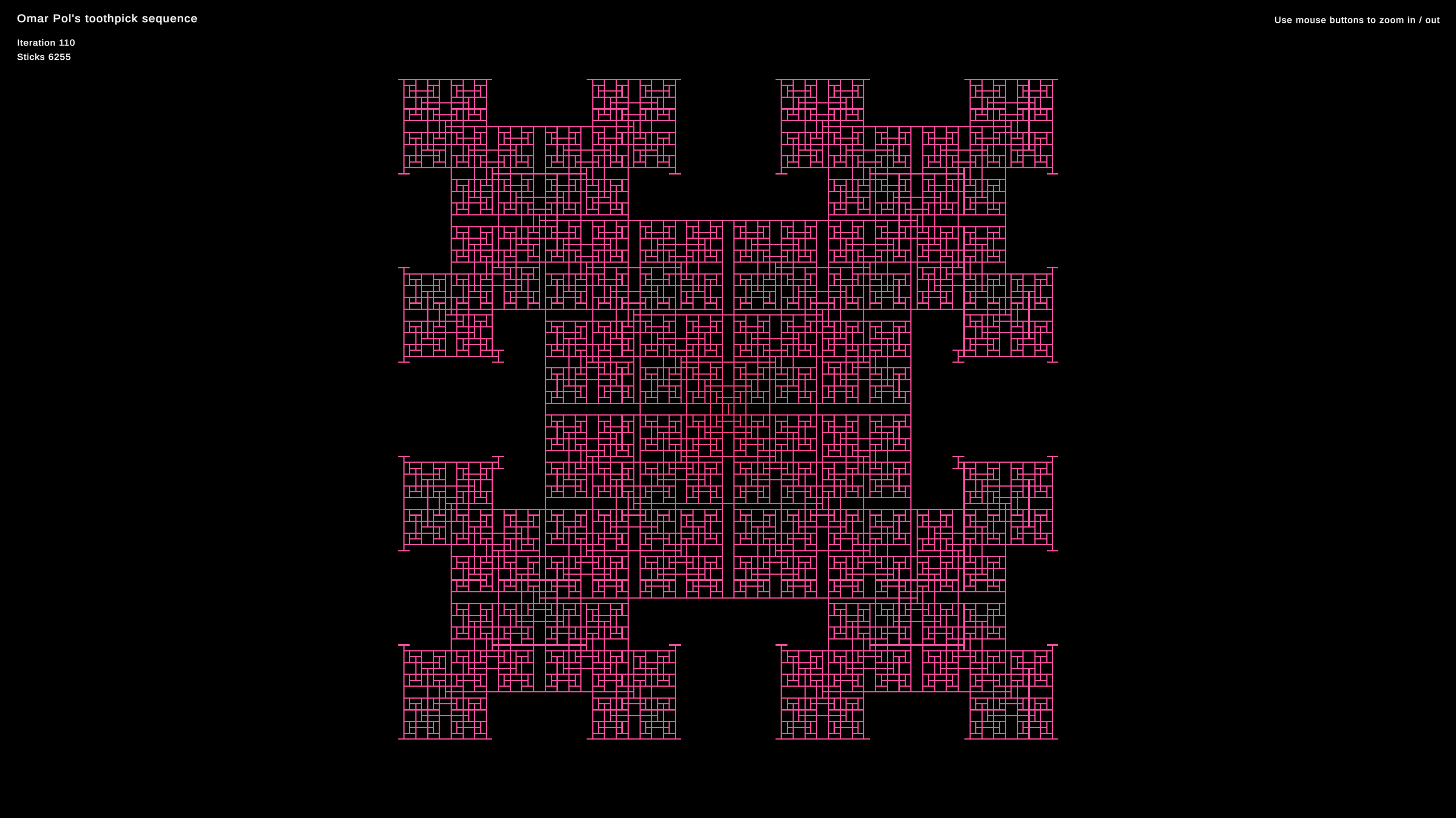 GitHub - ItsCam32/ToothpickSequence: 2D Visualisation of the toothpick ...