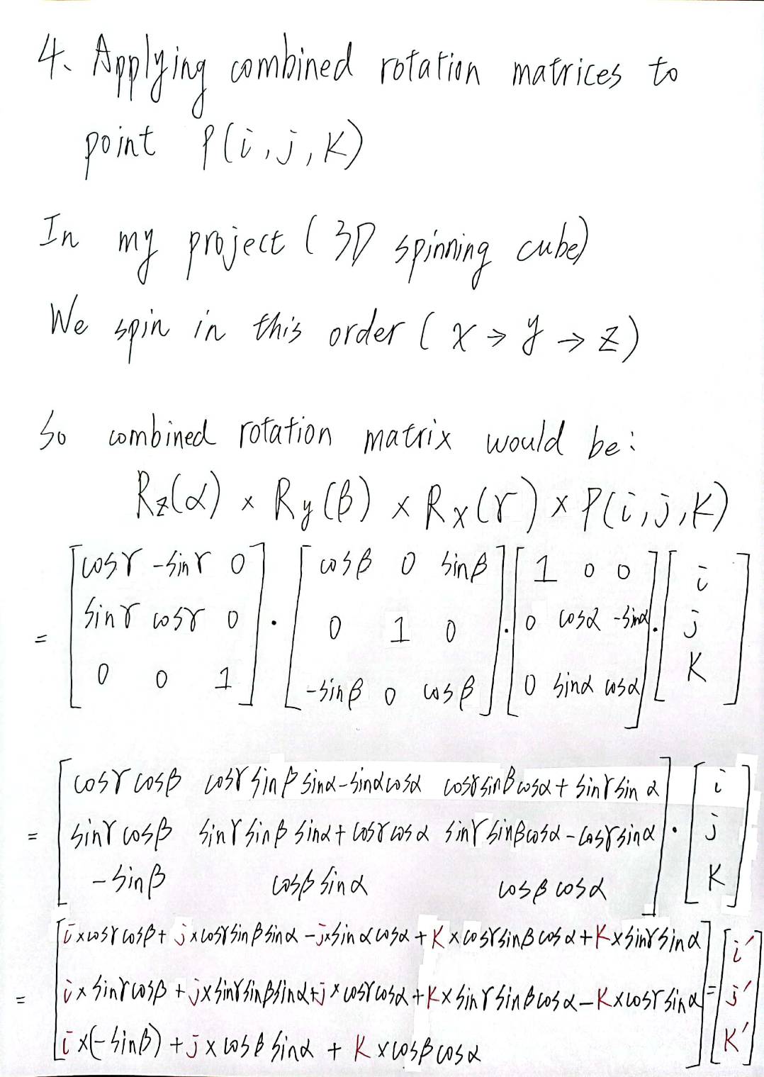 3D Spinning Cube – Rotational Matrices and Projection.md · GitHub