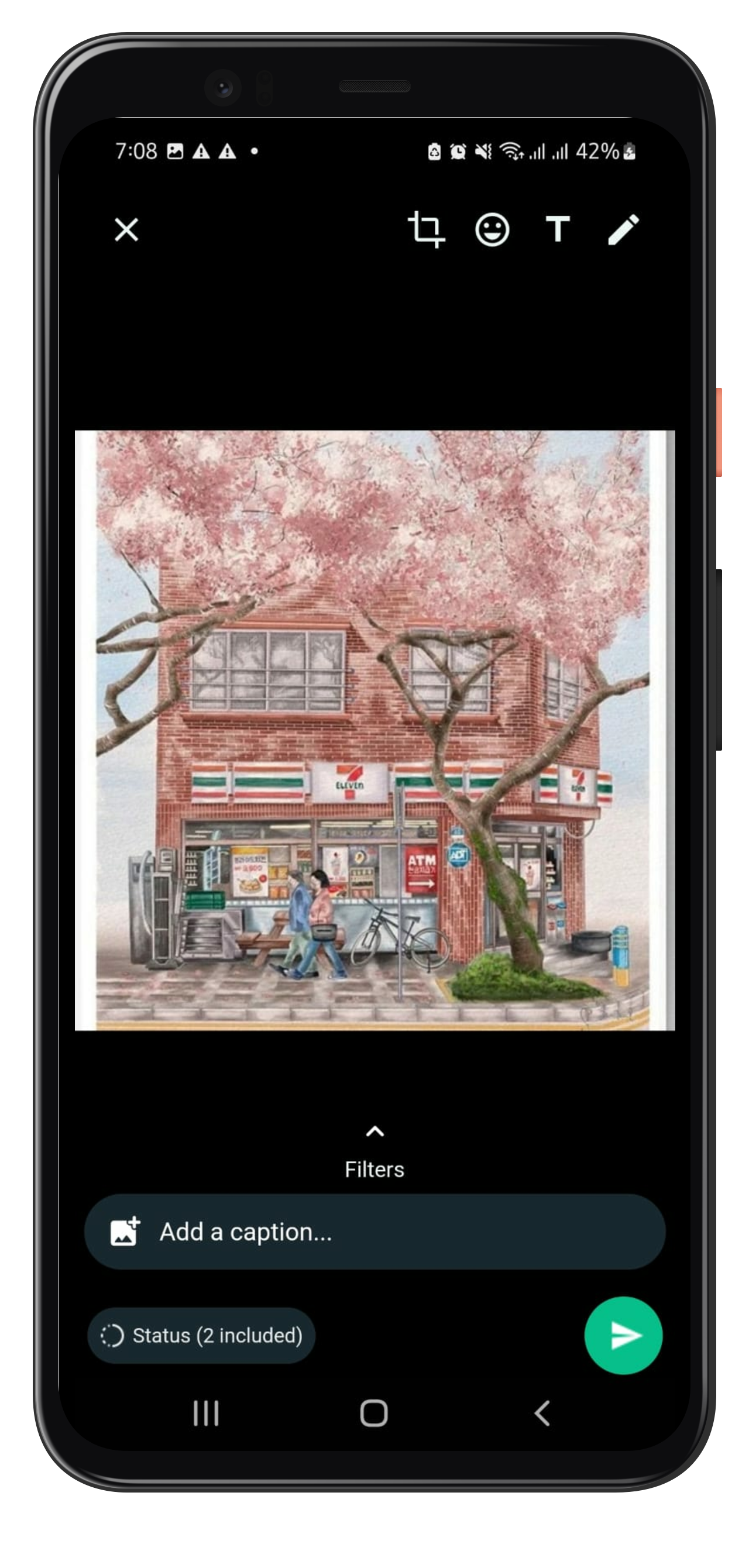 GitHub - JaveriaJR/whatsapp_story_editor: A Flutter package to add story editing features ...