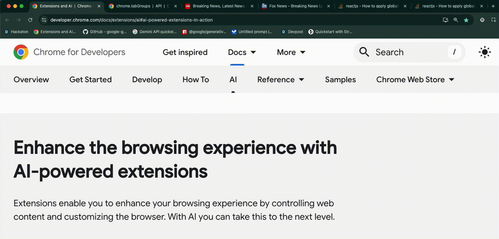 Ato - Ai Tab Orginizer | Devpost
