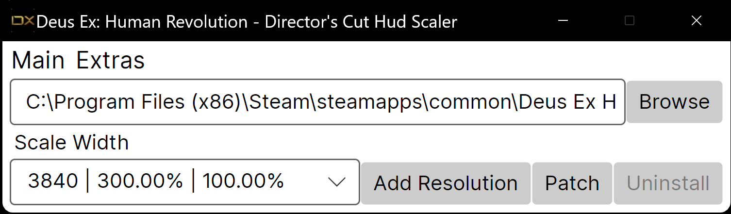 GitHub - FaithBeam/DXHRDCHudScaler: Deus Ex: Human Revolution - Director's Cut Hud Scaler