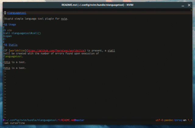 GitHub - fmoralesc/nlanguagetool.nvim
