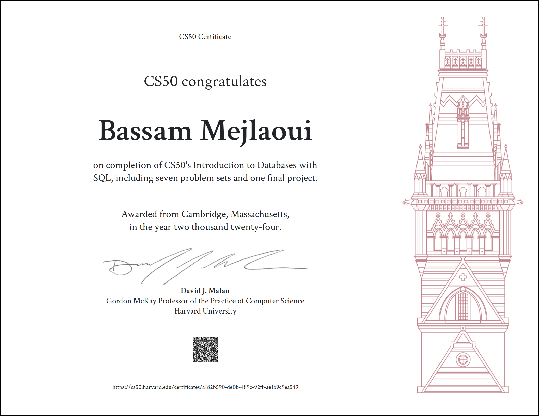 GitHub - Bassamejlaoui/Awesome-CS50-Intro-to-Databases-Using-SQL-2024 ... GitHub - Bassamejlaoui/Awesome-CS50-Intro-to-Databases-Using-SQL-2024 ...