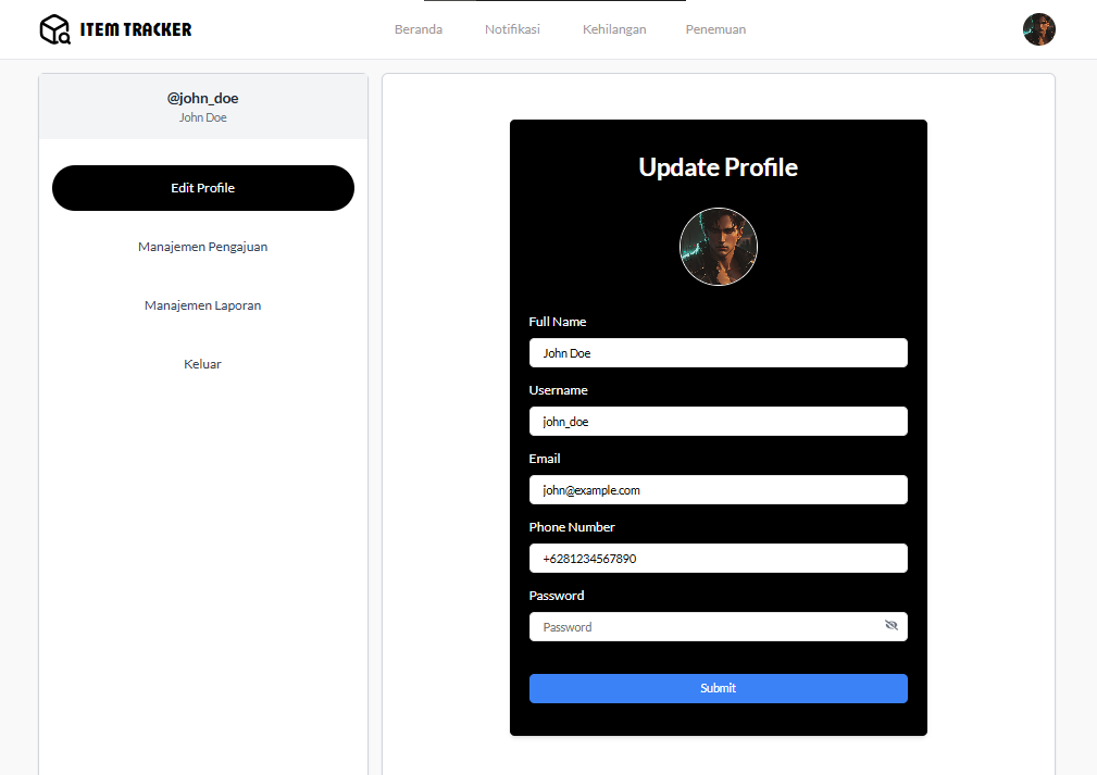 GitHub - capstone-project-vocasia-group-5/frontend-item-tracker