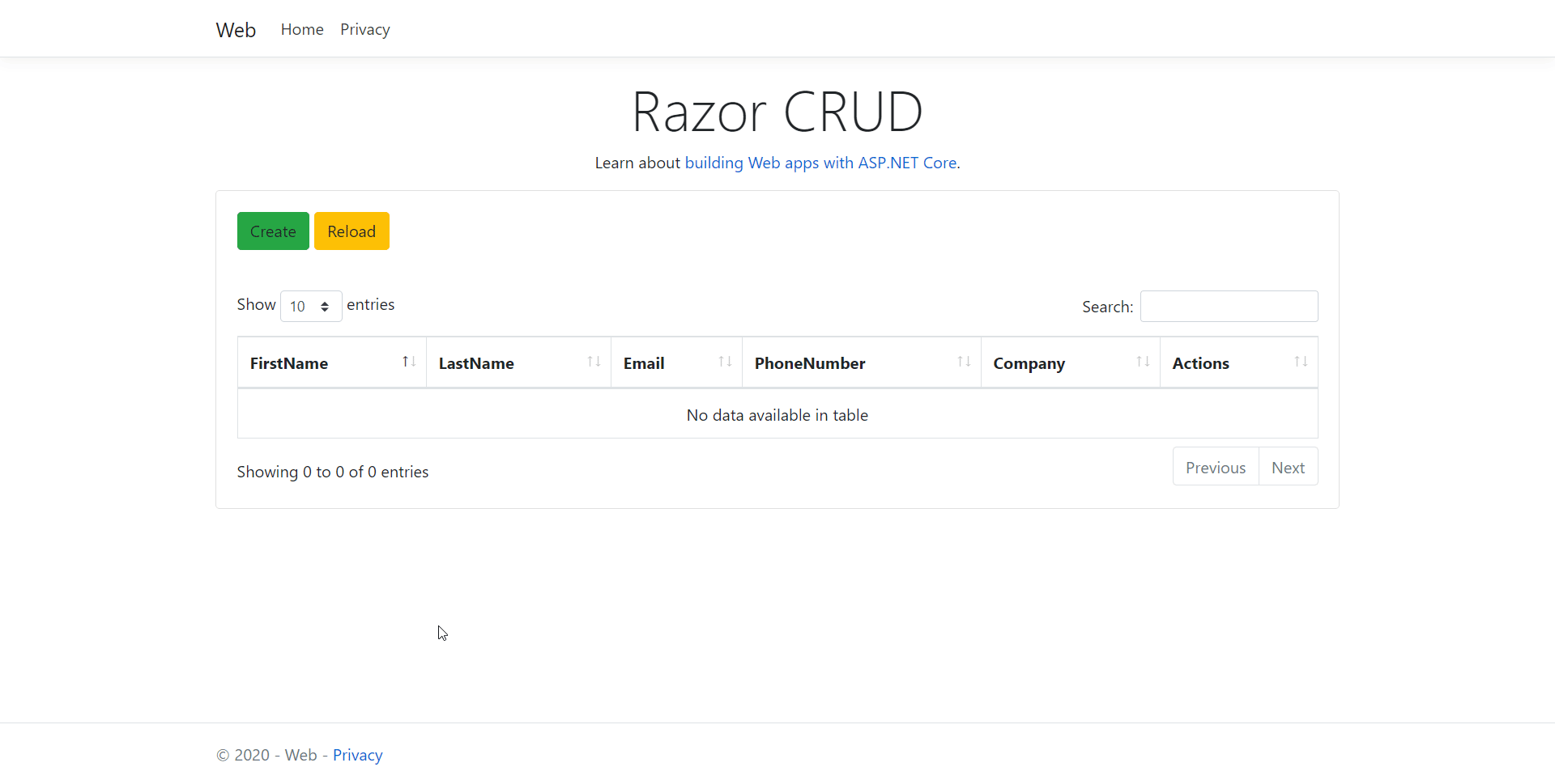 GitHub - iammukeshm/RazorCRUD.jQueryAJAX: Razor Page CRUD in ASP.NET ...