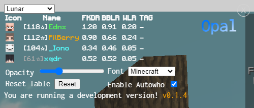 GitHub - AnotherPillow/opal-overlay: An overlay for Hypixel bedwars