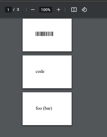 show barcode and title in one paper with barryvdh/laravel-dompdf · Issue #975 · barryvdh/laravel ...