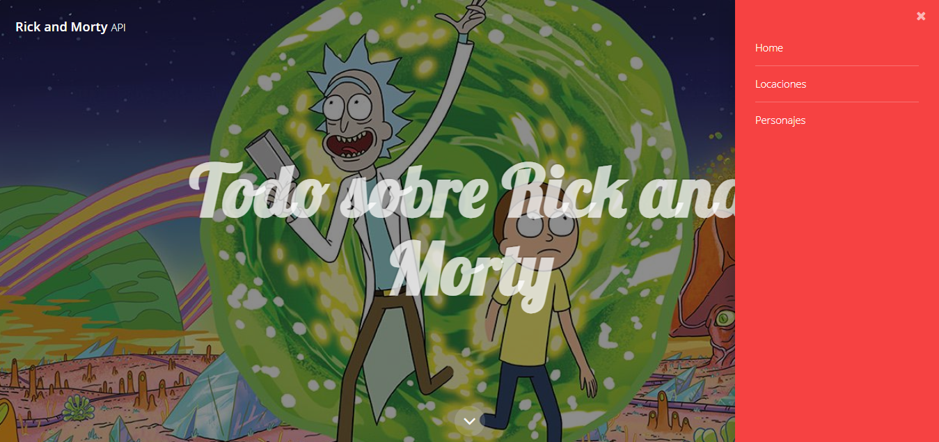 GitHub - SebSalazar/web-app-rick-and-morty: Small web application that consumes the Rick and ...