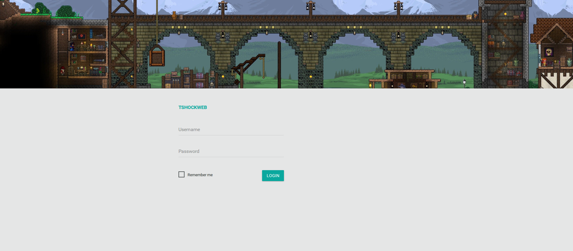 GitHub - Akrasio/TShockWebPanel: A working version of (radishes/tshockweb) for TShock (1.4.4.9 )