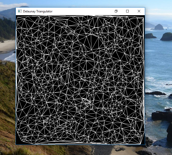GitHub - jtwaugh/Delaunay: A C++ implementation of Guibas and Stolfi's divide-and-conquer ...