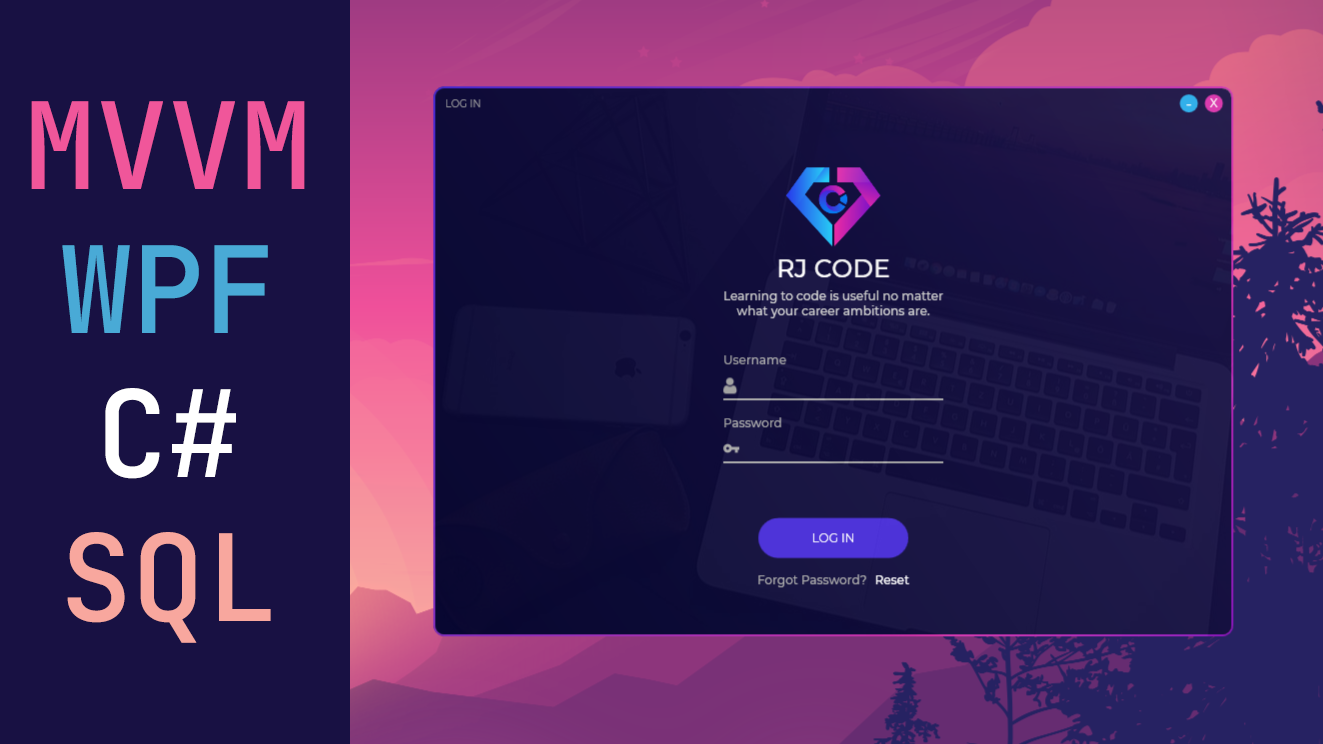 GitHub - RJCodeAdvance/Login-In-WPF-MVVM-C-Sharp-and-SQL-Server: Login ... GitHub - RJCodeAdvance/Login-In-WPF-MVVM-C-Sharp-and-SQL-Server: Login ...