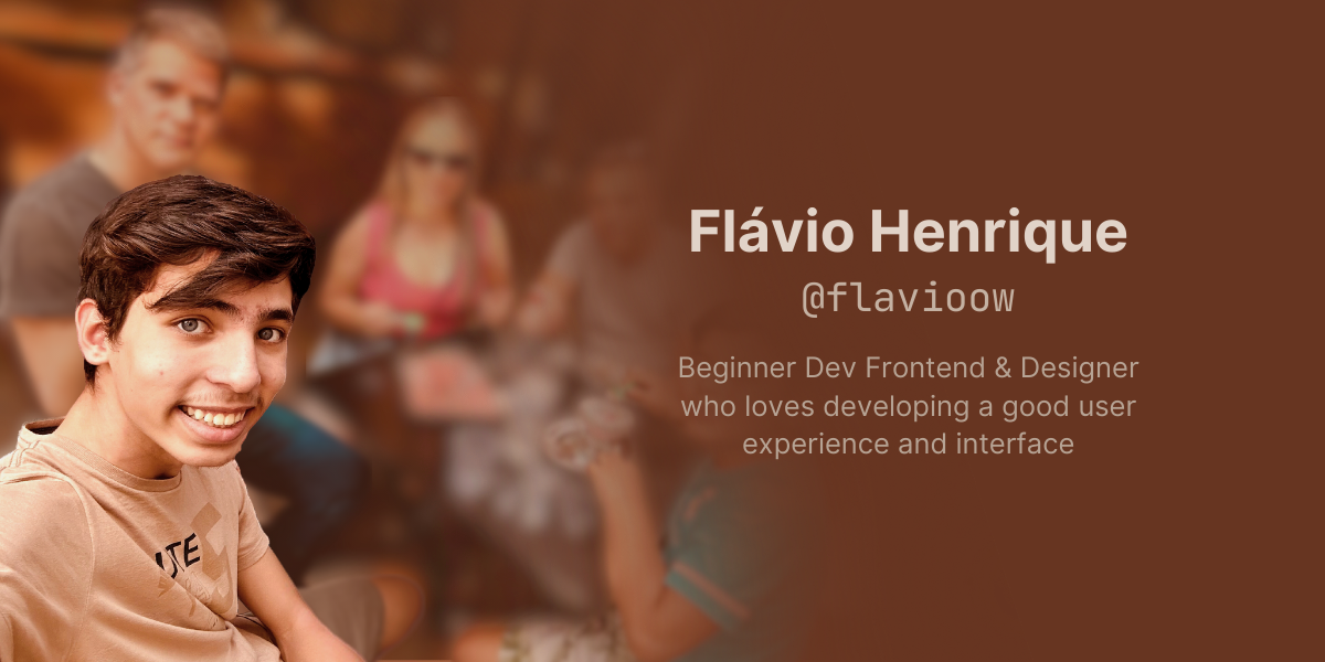 flavioow (Flávio Henrique) · GitHub