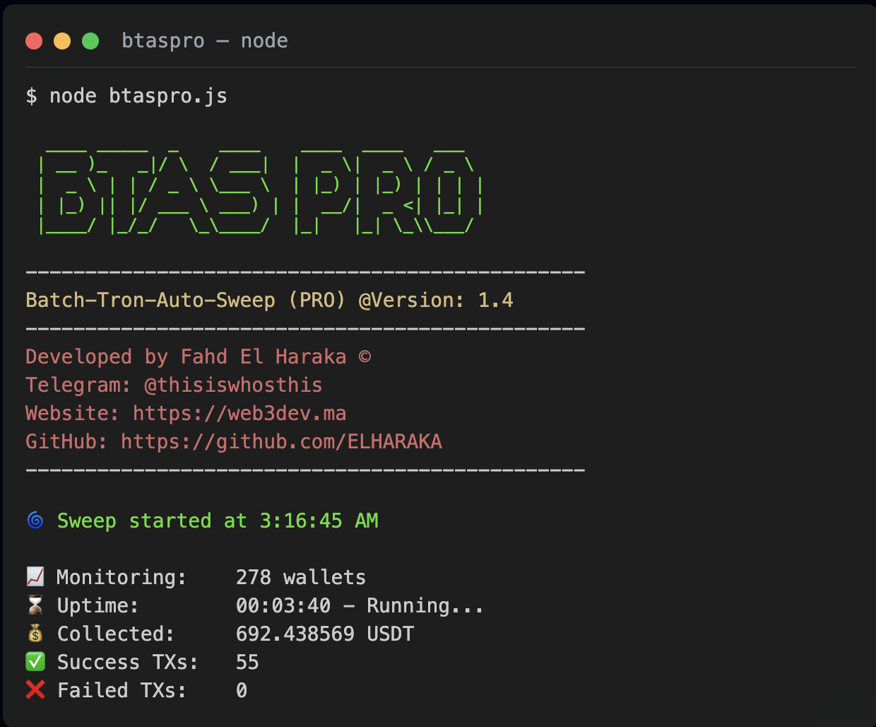 GitHub - ELHARAKA/BTASPRO: BTAS PRO efficiently collects TRX and TRC-20 tokens from multiple ...