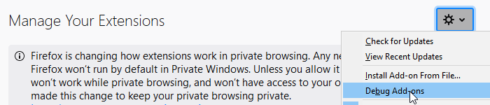 Debug the extension · web-scrobbler/web-scrobbler Wiki · GitHub