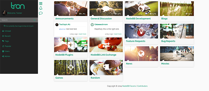 GitHub - Paaltomo/nodebb-theme-tron: Tron theme for NodeBB