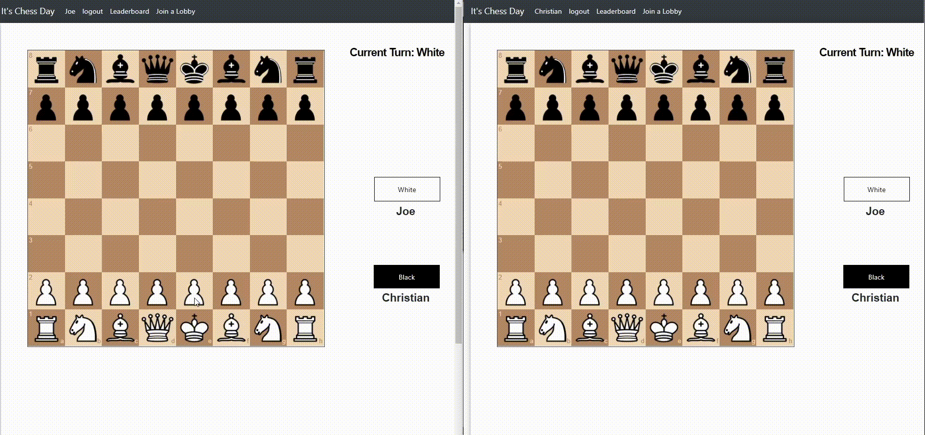 GitHub - Christian267/Chess-Web-App: Backend focused app that allows ...