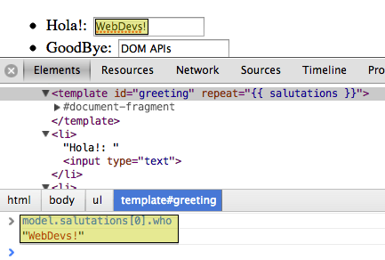 GitHub - toolkitchen/mdv: Model Driven Views Polyfill
