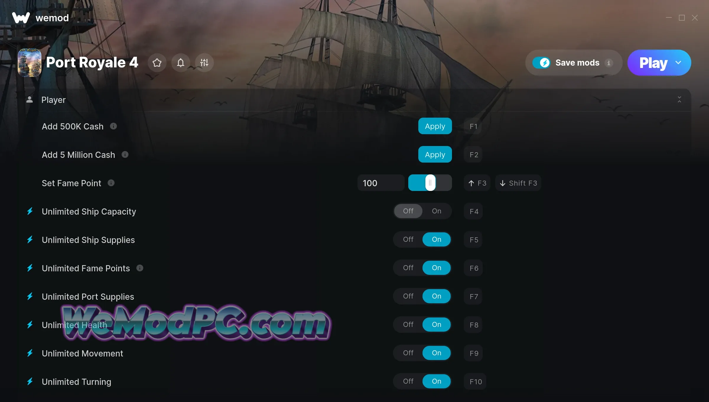 GitHub - optimistvova14/Port-Royale-4-game-speed-boost: Royale 4 pc cheats add 500k cash, Port ...