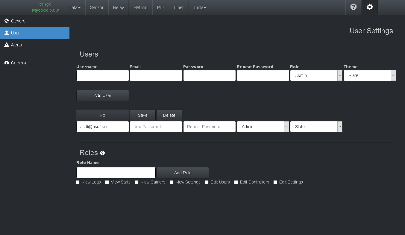 Screenshots · kizniche/Mycodo Wiki · GitHub