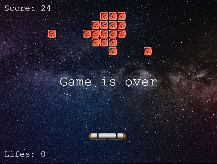 GitHub - avrorilka/arkanoid
