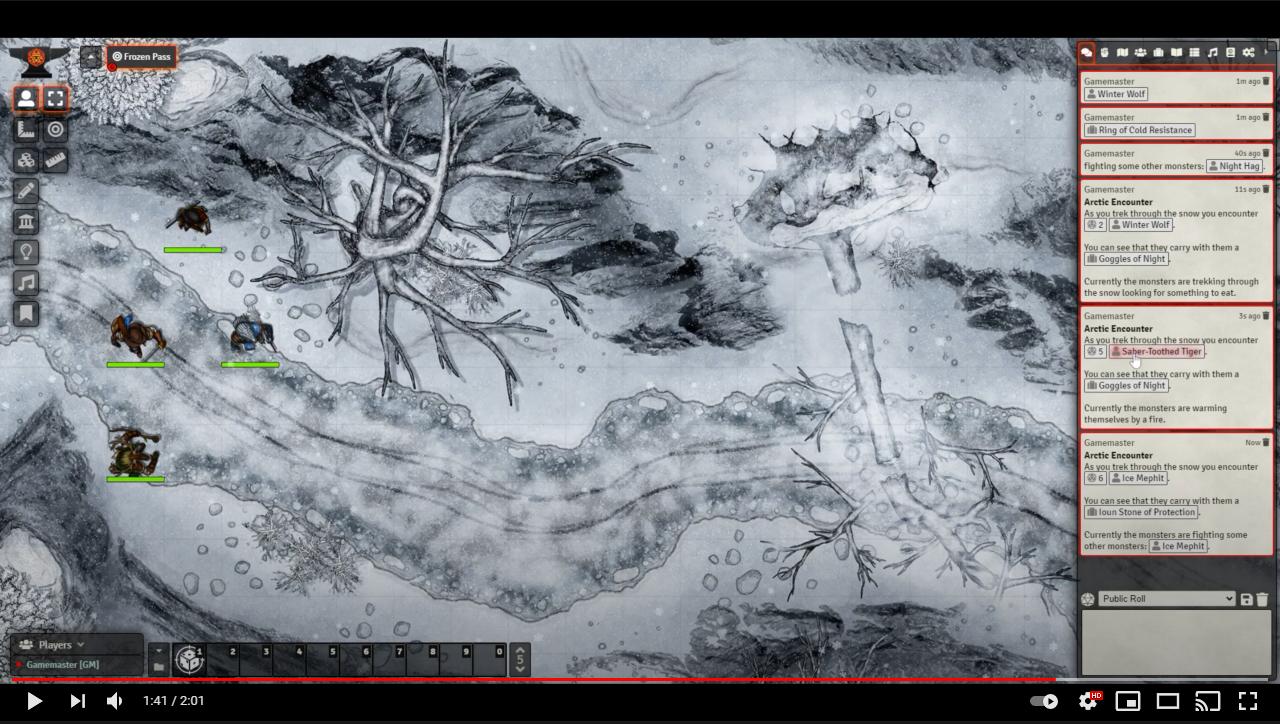 GitHub - spaceman023/Inline-Table-Rolls: a FoundryVTT module to roll tables inline in chat messages