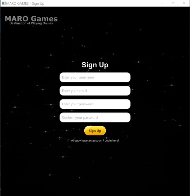 GitHub - omnia197/MARO: Game store with different classical games to explore and enjoy