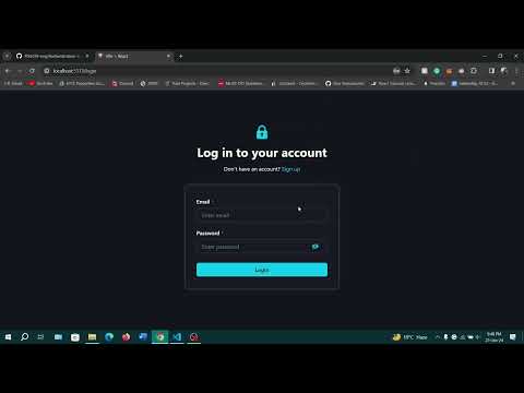 GitHub - PiXeL99-eng/Authentication-System: Full stack Auth application using JWT