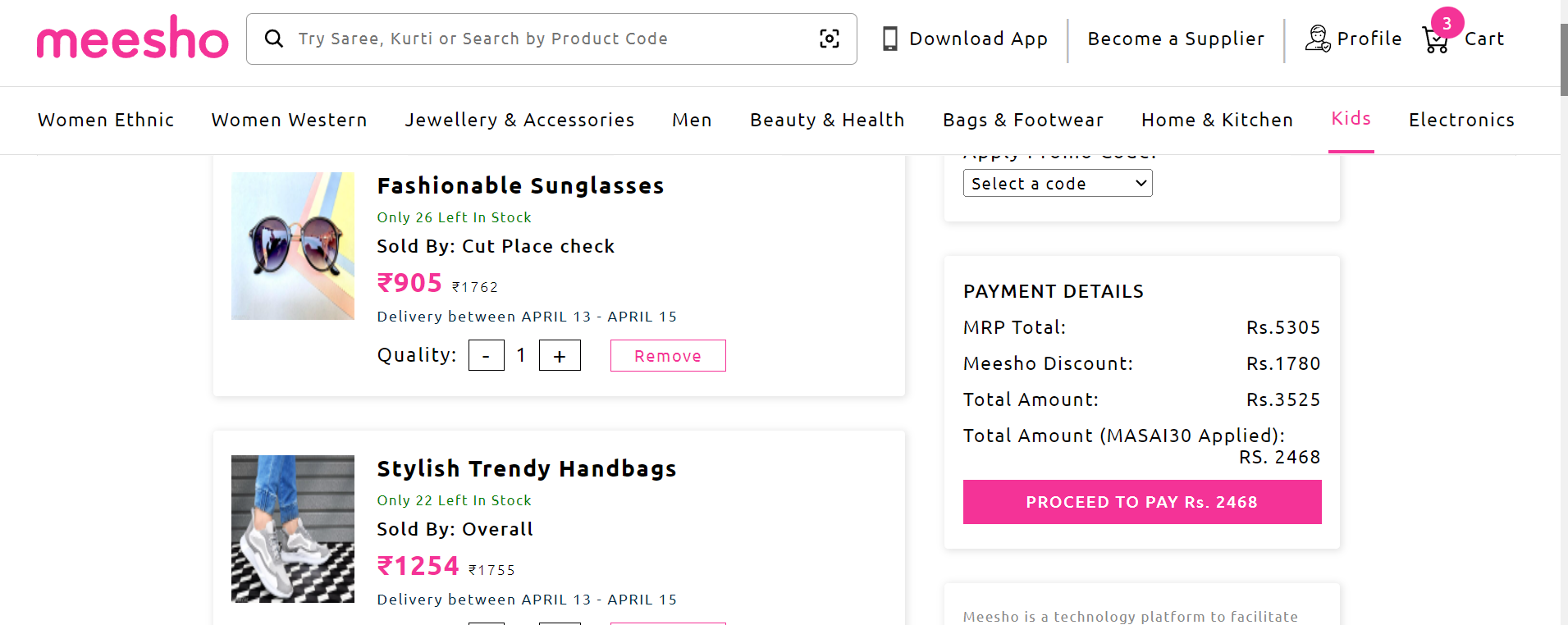 GitHub - Harsh-R-16/Meesho-Clone: Created Meesho Website Clone with all Functionalities like ...