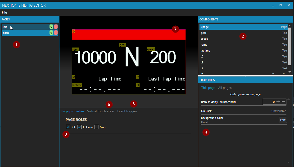 Nextion Display Template creation using mapping editor · SHWotever ...