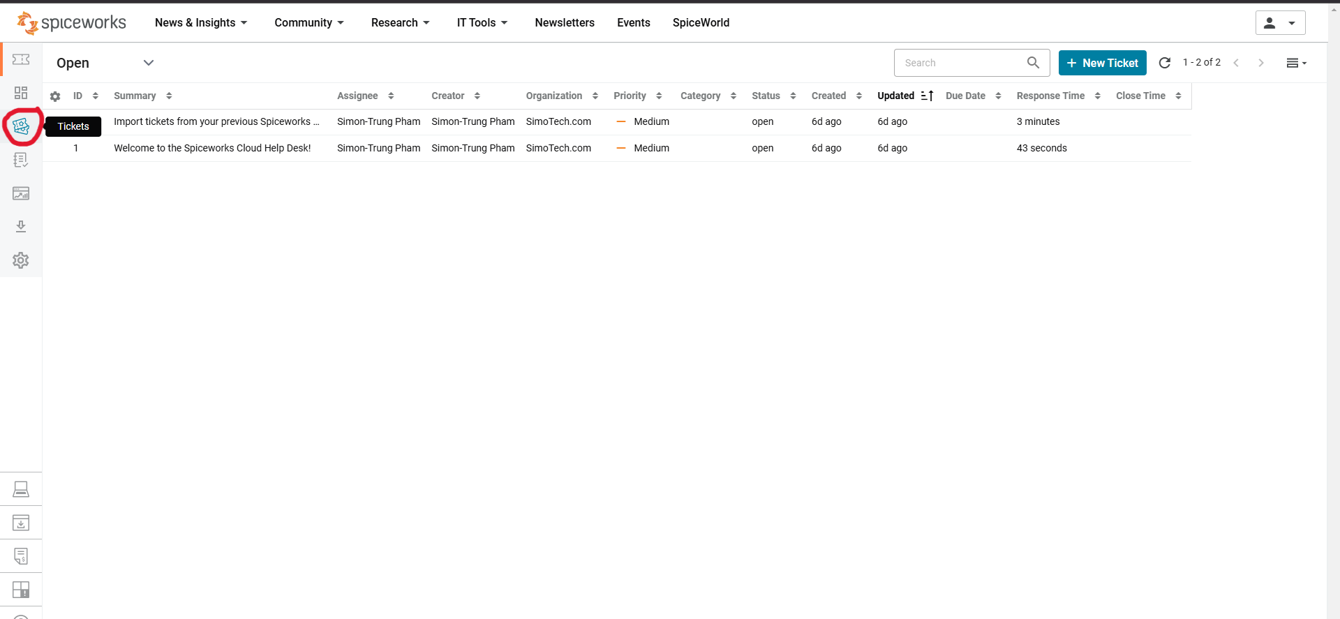 GitHub - Simokid/Understanding-Tickets-Using-Spiceworks