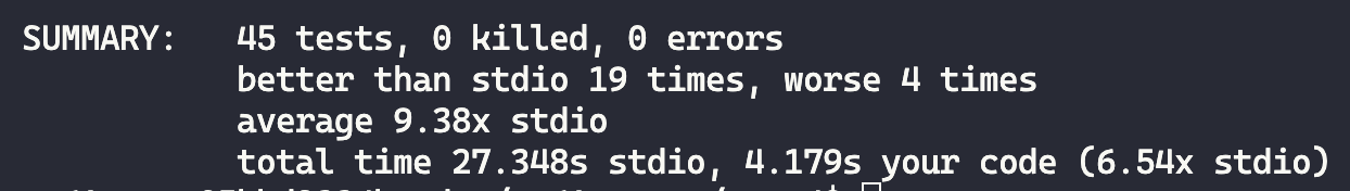 GitHub - jonah-saltzman/io61: stdio implementation that's 10x faster than stdio