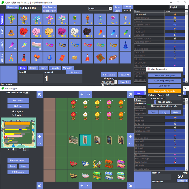 GitHub - MyShiLingStar/ACNHPoker: Animal Crossing New Horizons Item Spawning Tool