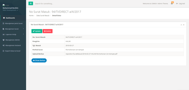 GitHub - bangiim/SIMAS: Sistem Informasi Manajemen Surat