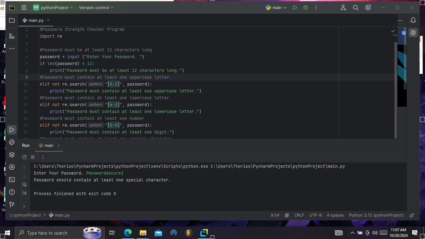 GitHub - ThorisoM-hub/Password-strength-checker