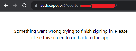 Google invalid request with expo-auth-session · Issue #24181 · expo/expo · GitHub