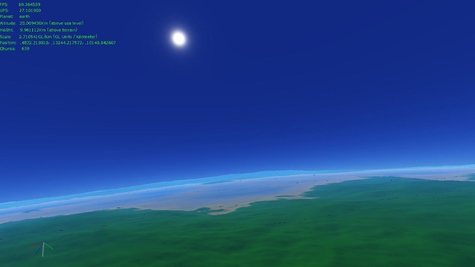 GitHub - Kelan0/Planet-Renderer: This is a rendering engine I made to render a full-scale planet ...