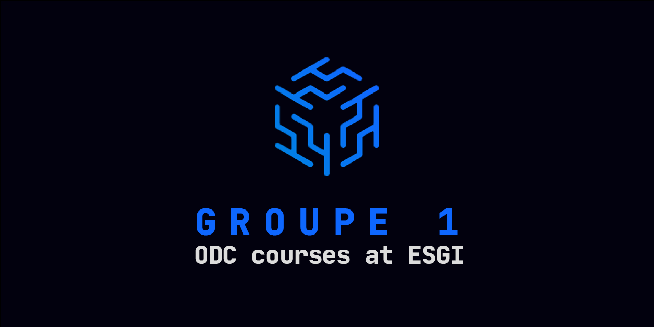 Groupe 1 - ODC · GitHub