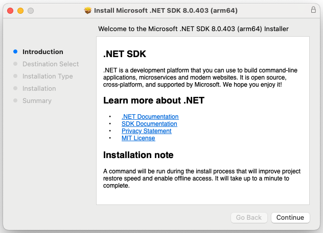 Microsoft .NET Mac OSX Software · GitHub