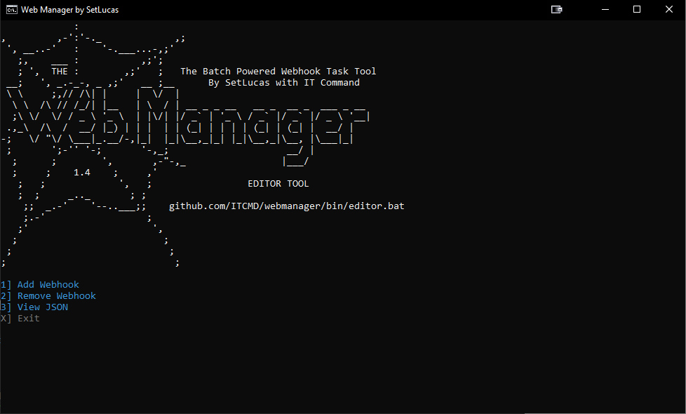 GitHub - ITCMD/Webhook-Manager: A Tool to create webhooks to make tasks